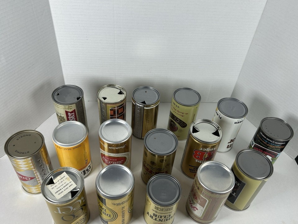 Lot Of 16 Vintage 60’s/70’s Beer Cans Good Condition Fast Shipping | eBay