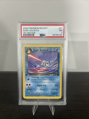 Pokemon Dark Golduck 1st Edition Pokemon Rocket PSA 7 #37/82 | eBay