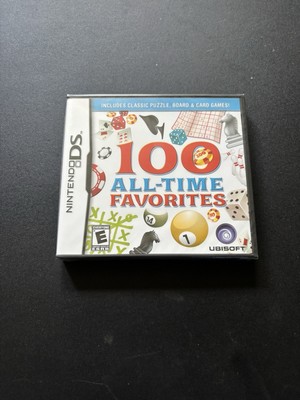 100 All Time Favorites Nintendo DS Game Case Manual Insert Complete ...