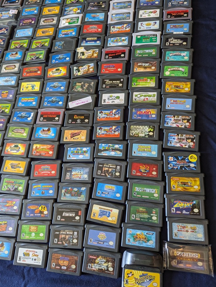 Nintendo Game Boy Advance GBA Games – OEM 100% Authentic – Pick Your ...