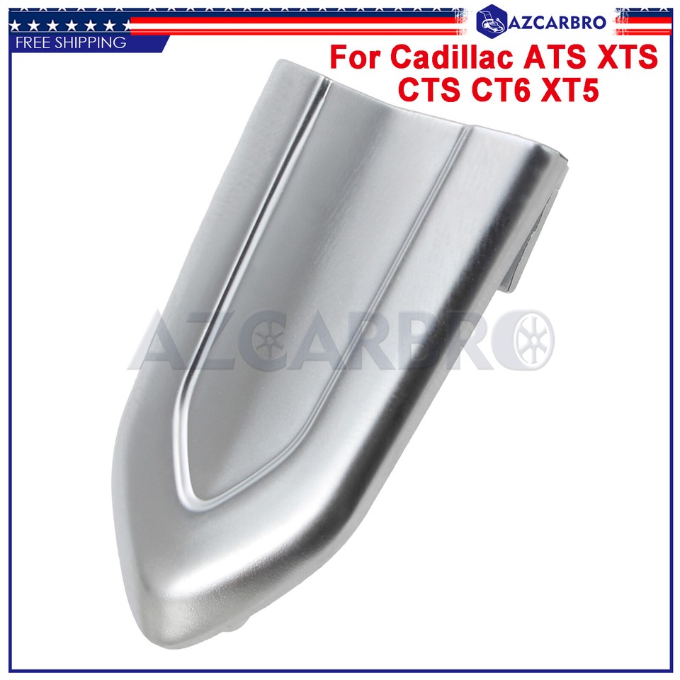 Door Lock Cylinder Chrome Cover Trim Cap New For Cadillac ATS XTS CTS ...