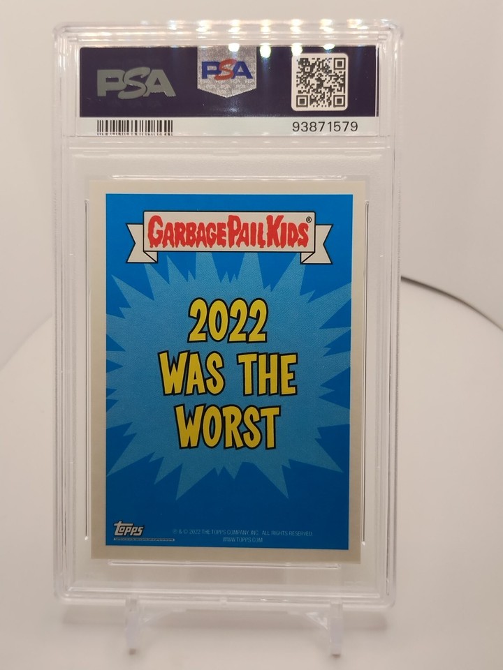 2022 Taylor Swift Garbage Pail Kids Swift Revenge #8 Unhappy Face ...
