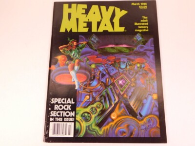 Heavy Metal Comix V5#12 R Corben Jeff Jones Moebius 1st Print ...