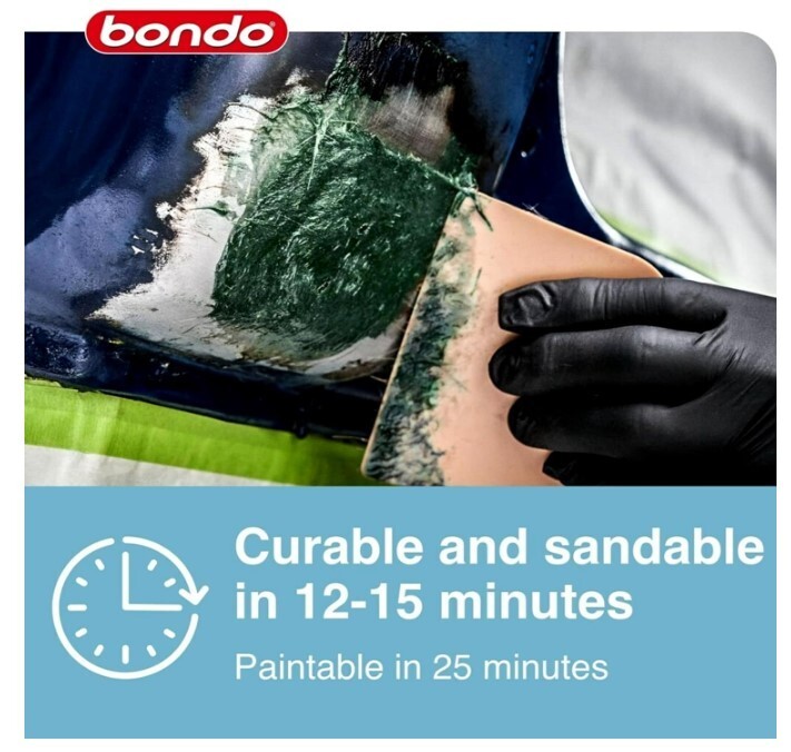 Bondo-Hair Long Strand Fiberglass Reinforced Filler 00762 1 Quart works ...