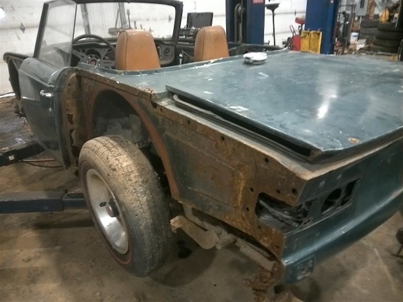 Trunk/Hatch/Tailgate TR6 Fits 69-76 TRIUMPH 110066 | eBay