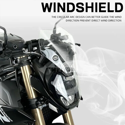 Motorcycle Windproof hood Wind Deflector Sport Screen Spoiler FOR BMW ...