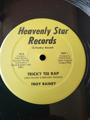 TROY RAINEY - TRICKY TEE RAP - ON HEAVENLY STAR RECORDS | eBay
