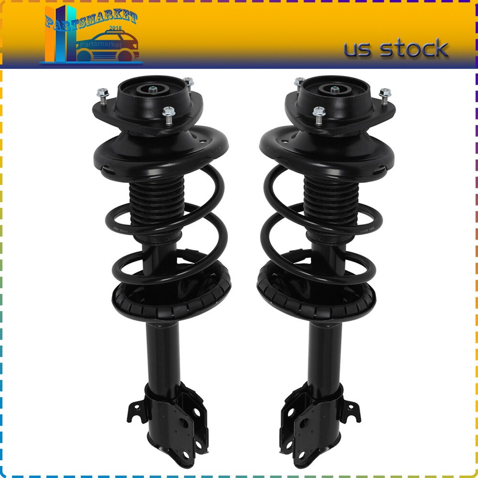 Front Struts For Subaru Outback Baja w/ Coil Spring Assembly Sway Bar ...