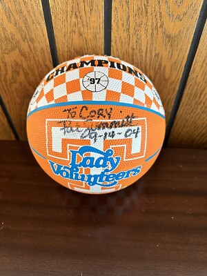 pat summitt autograph basketball | eBay