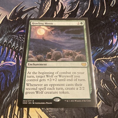 MTG Howling Moon Innistrad: Crimson Vow 204/277 Regular Rare | eBay