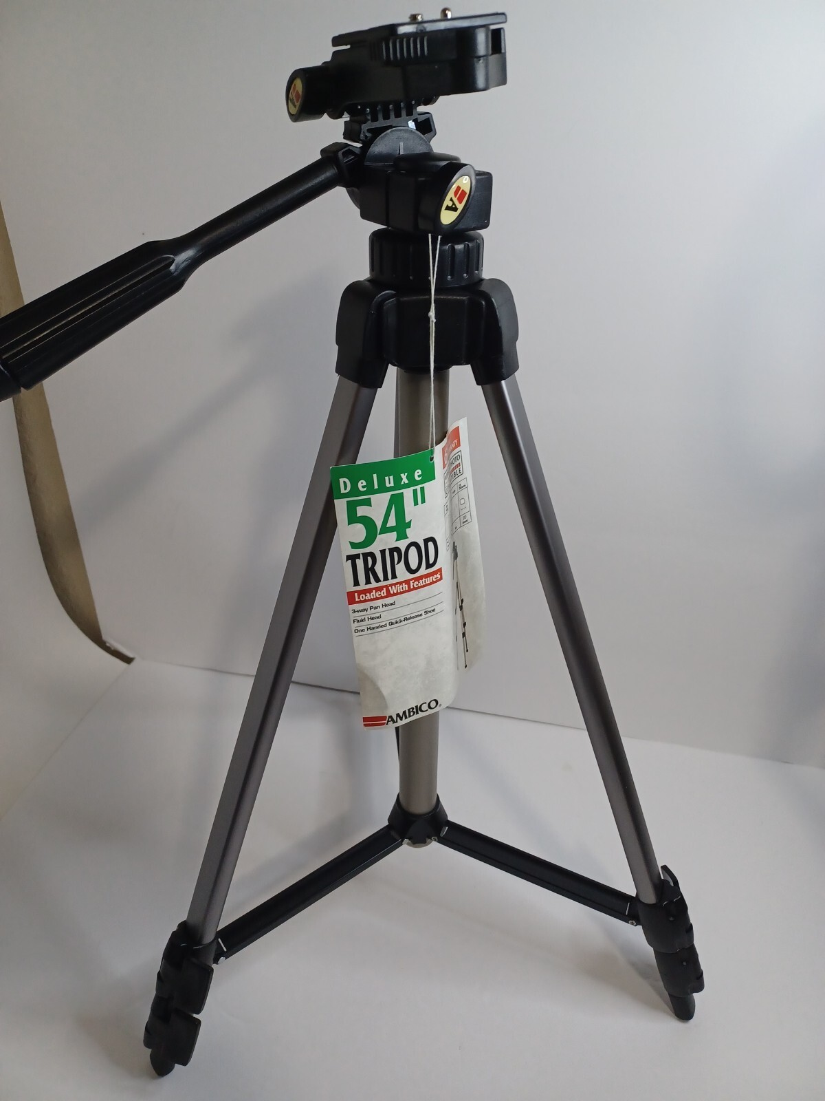 AMBICO Deluxe 54" Tripod V-0555 Video/Photo Compatible | eBay