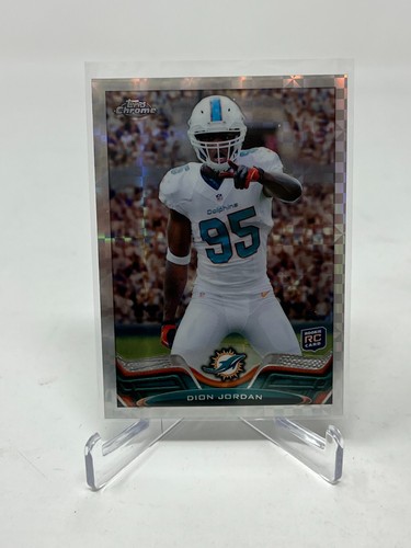 2013 Topps Chrome Football Dion Jordan Xfractor Card #121 | eBay