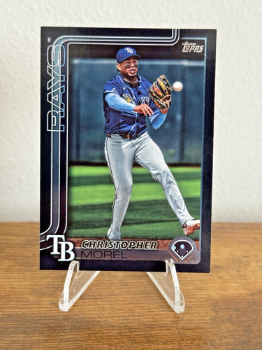 2025 Topps Series 1 - Christopher Morel #236 Black /74 for sale online ...