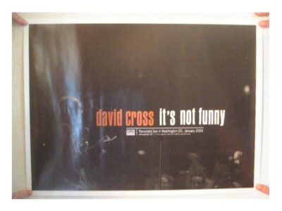 David Cross Poster It's Not Funny | eBay