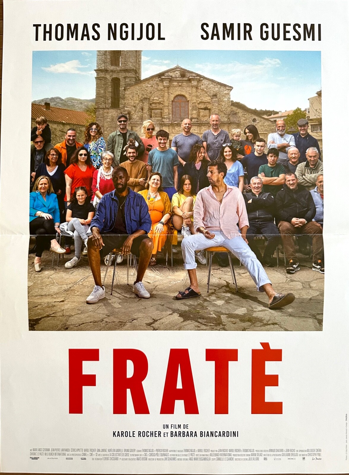 Affiche Cinéma FRATÈ 40x60cm Poster / Thomas Ngijol / Samir Guesmi | eBay