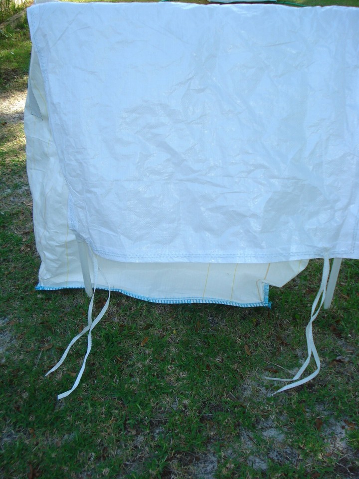 Super sack FIBC Bulk Bags 2500 LBS 35X35X40 Open Top Flat Bottom | eBay