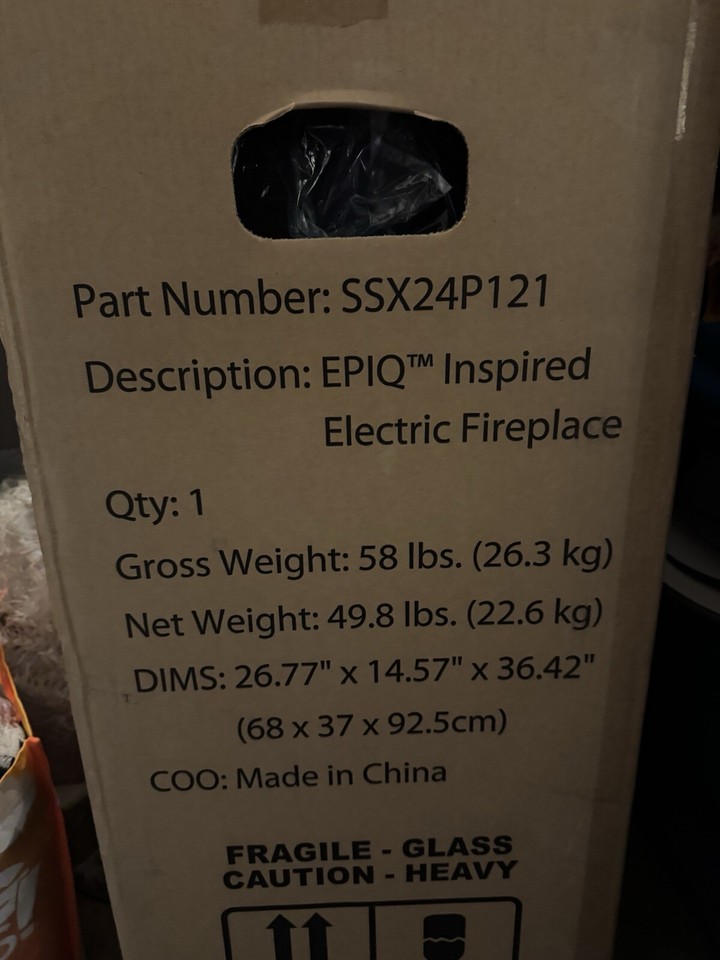 Snap On Epiq Fireplace | eBay