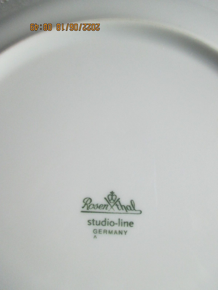 Rosenthal Germany Studio Line White Salad Plate 8" | eBay