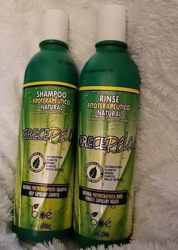 BOE Crece Pelo Shampoo & Rinse 12oz Set. Free Ship! Exp.11/25 ...