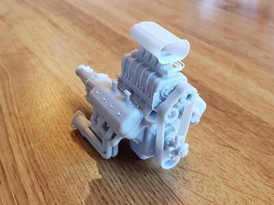 1st Gen Blown Hemi model engine resin 3D printed 1:24-1:8 scale | eBay