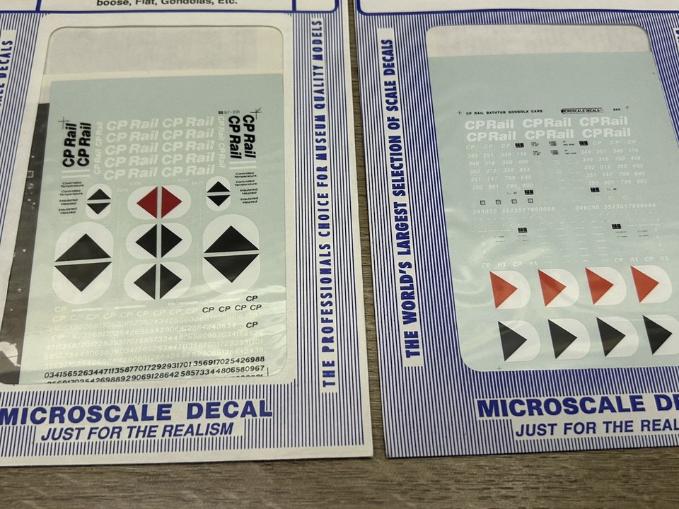 Microscale Decals N Scale CP Rail Intermodal Diesel Smokey Hopper Decal ...