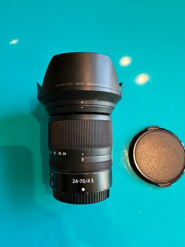 nikon nikkor z 24-70mm f/4 s lens with uv filter | eBay