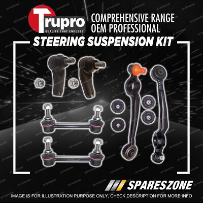 Trupro Control Arm Sway bar Link Tie Rod End Kit for Audi 100 C4 Sedan ...