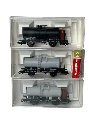 Lot Of 3 HO Scale Fleischmann Tank Cars | eBay