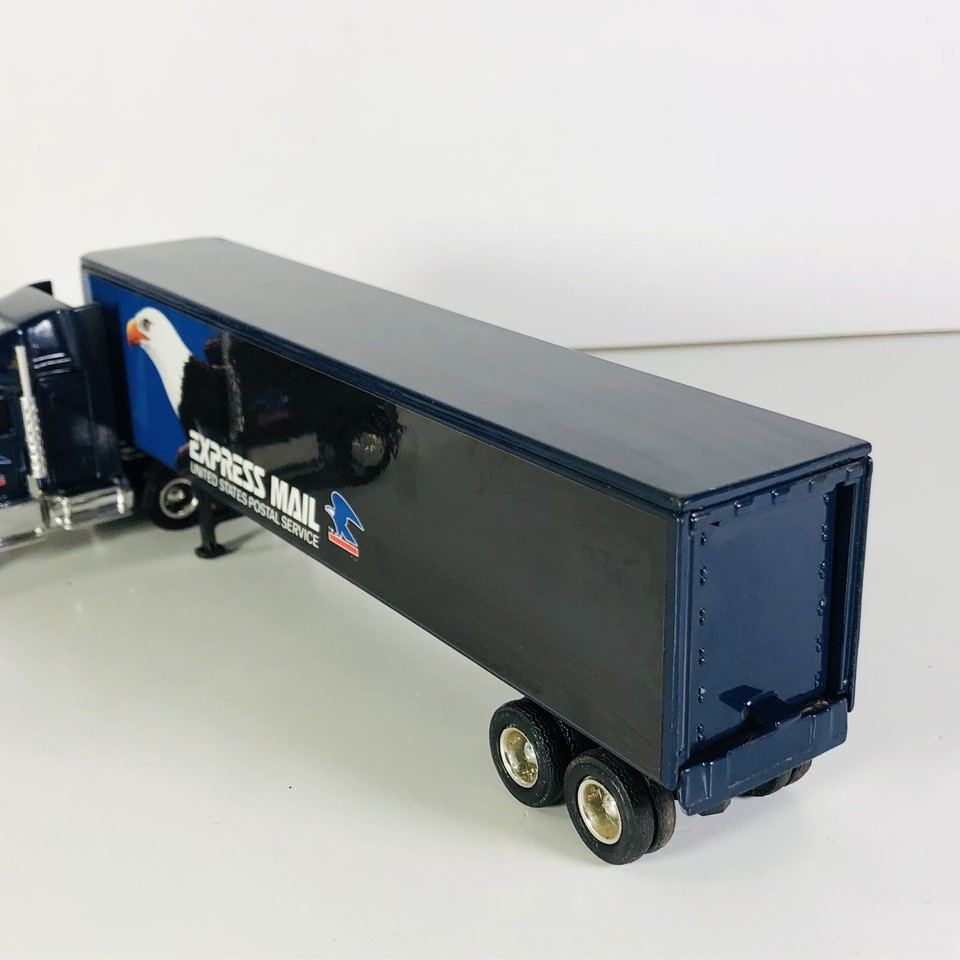 US Postal Express ERTL Tractor Trailer Diecast International Navistar 1 ...