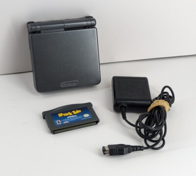 Nintendo Game Boy Advance SP AGS-101 Handheld System Graphite w ...