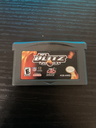 NFL Blitz 20-03 (Nintendo Game Boy Advance, 2002) 31719198702| eBay