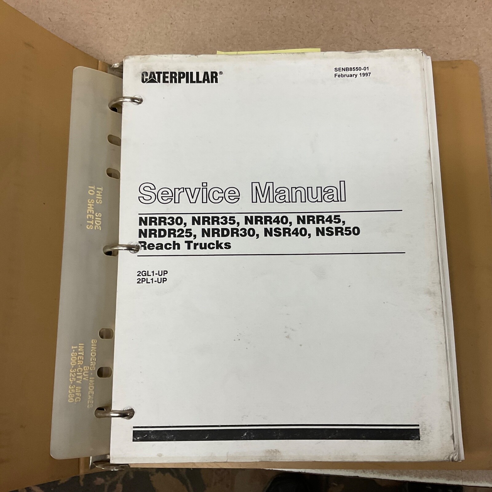 CAT Caterpillar NRR30 35 40 45 NRDR25/P NSR50 SERVICE REPAIR MANUAL ...