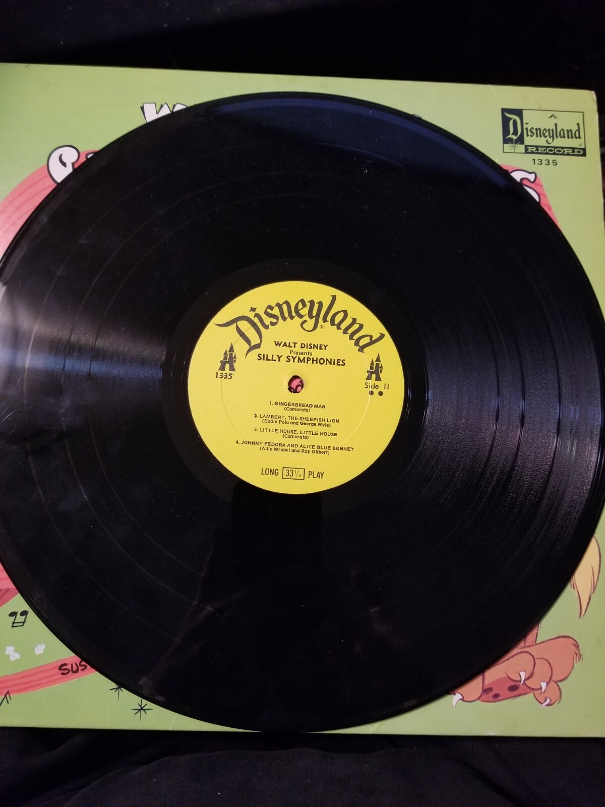 VINTAGE 1971 WALT DISNEY'S "SILLY SYMPHONIES" RECORD ALBUM 12" VINYL LP ...