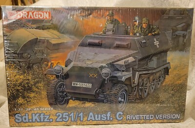 Dragon 1:35 '39 - '45 Series Sd.Kfz. 251/1 Ausf. C Rivetted Version ...