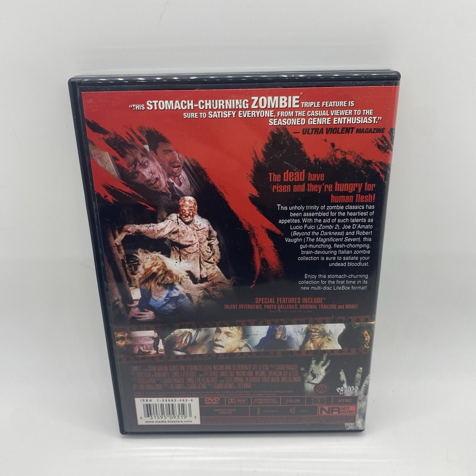 the zombie pack dvd 3 Movie Lot Zombie 3 Zombie 4 After Death Zombie 5 ...
