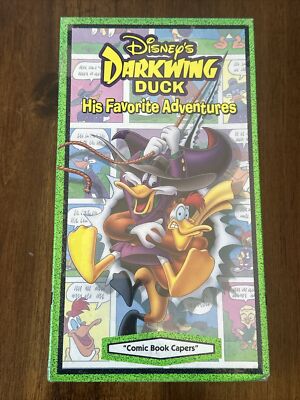 Disneys Darkwing Duck - Comic Book Capers (VHS, 1993) 717951601032| eBay