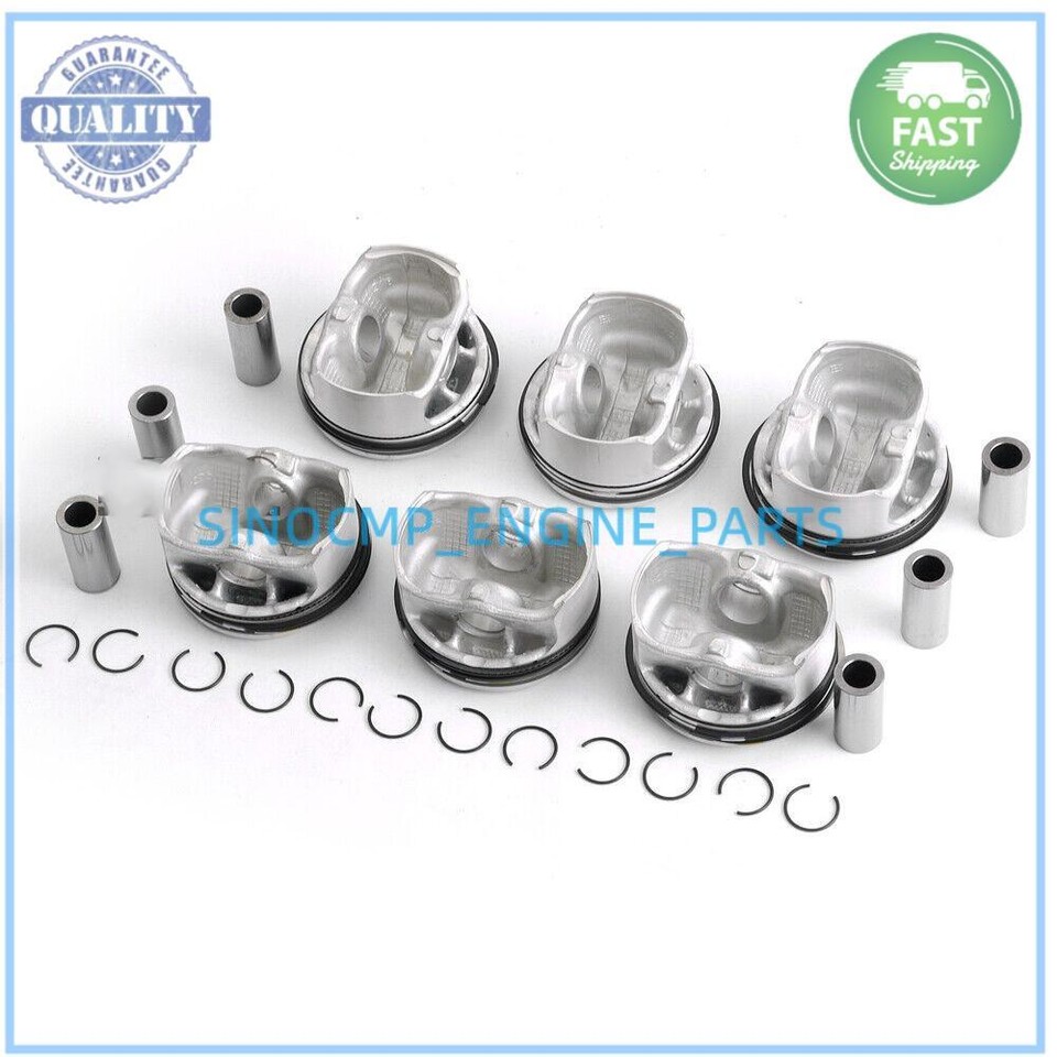 Engine Rebuild Kit 11:1 Φ82.00mm For BMW Z4 E90 E60 E89 N52B25 2.5 L6 ...