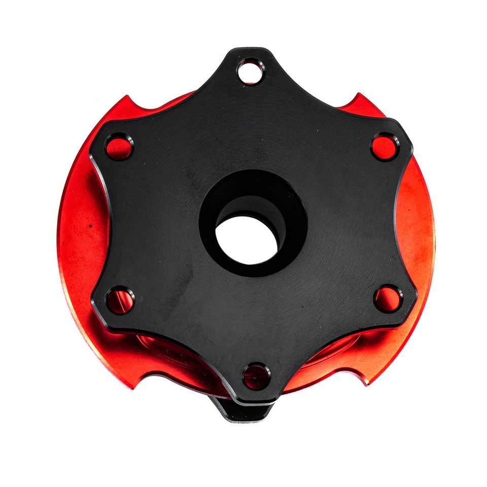Aluminum D Shape Steering Wheel Quick Release Hub Adapter Black Adapter ...