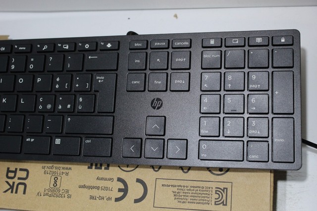 Boxed HP Wired USB Halley UK Keyboard L96909-031 for sale online | eBay