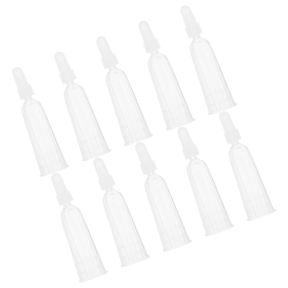 10pcs Ampule Bottle Hand Protection Dropper Cap Plastic Curved Neck ...