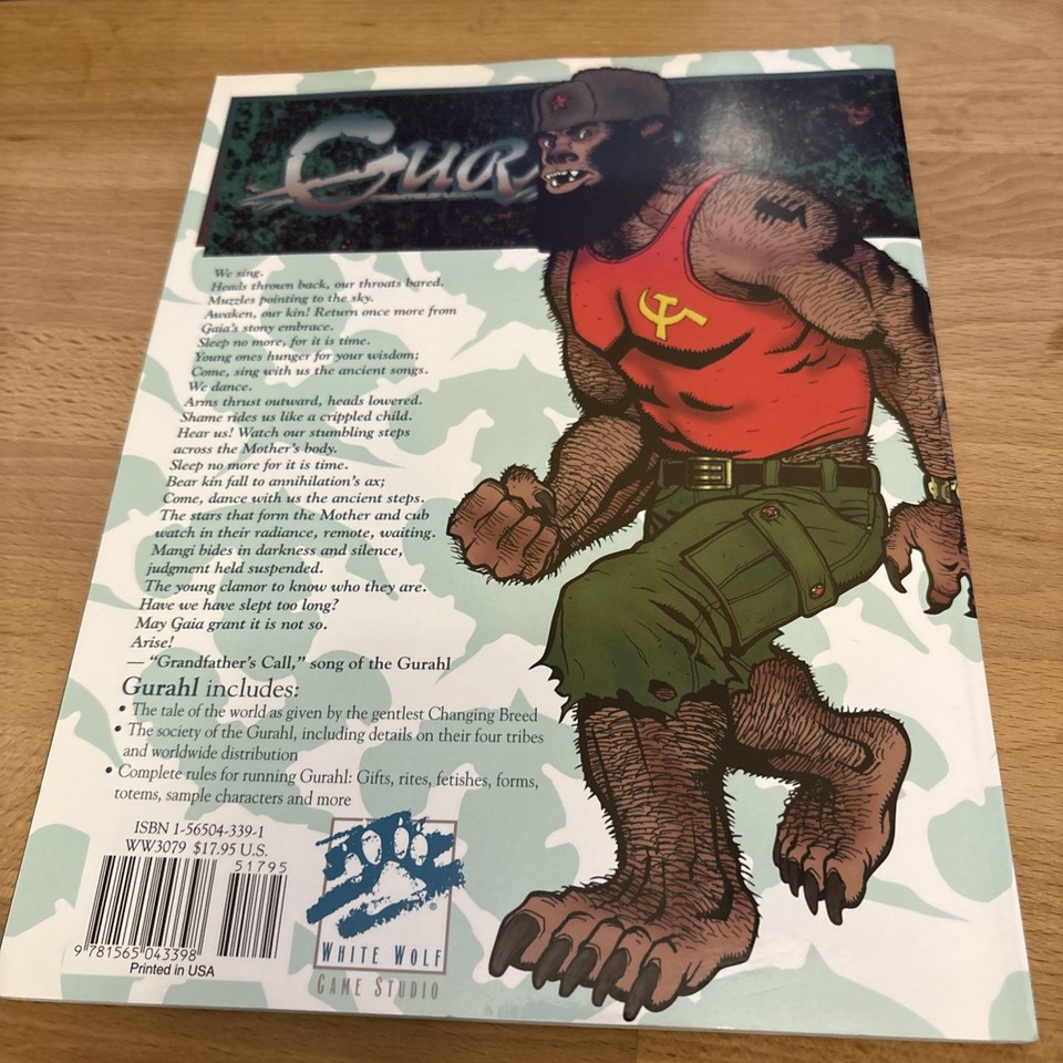 Gurahl - Changing Breed Book 4 - Werewolf: The Apocalypse White Wolf ...