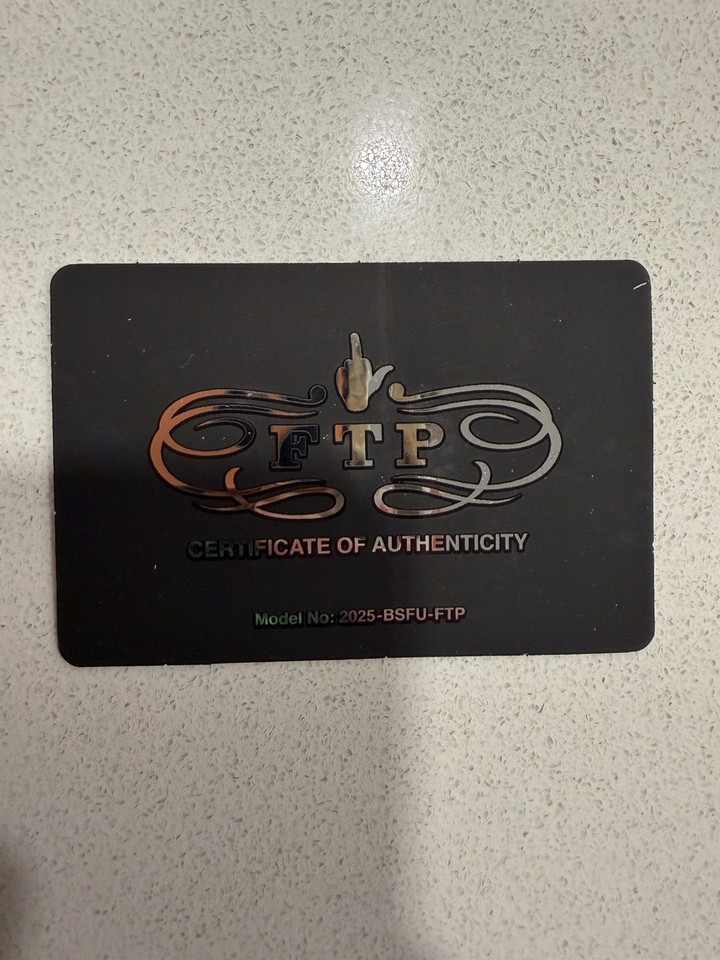 FTP 2025-BSFU-FTP Timepiece 2025 (Free Signature Delivery) | eBay