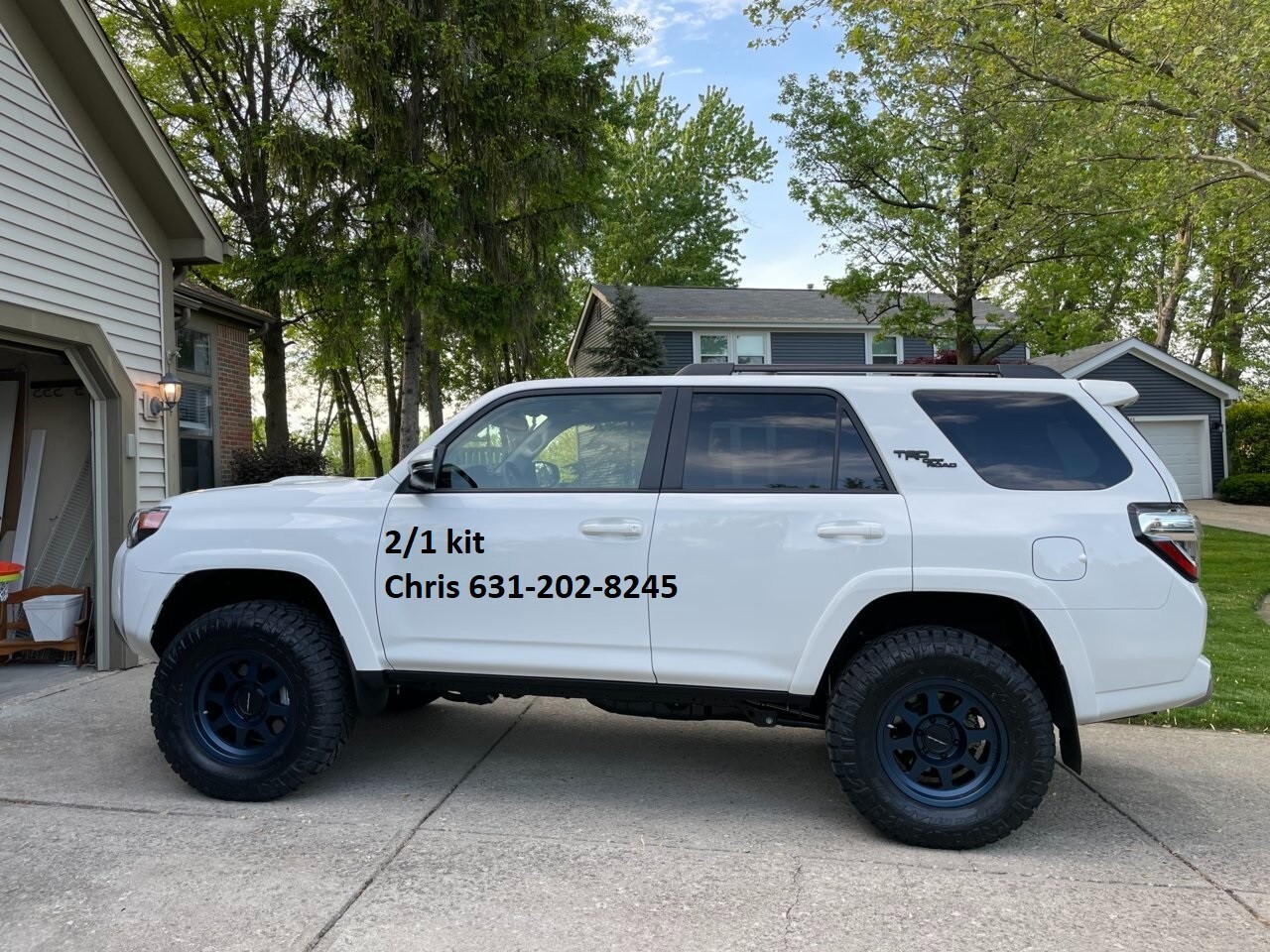 4th Gen 5th Gen Toyota 4Runner 2" Front 1" Rear Lift Kit TRD PRO XREAS ...