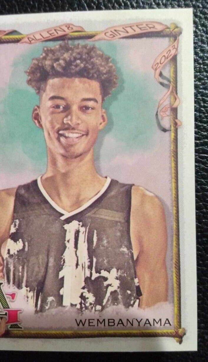 2023 Topps A&G Victor Wembanyama Rookie Card RC San Antonio Spurs #271 ...