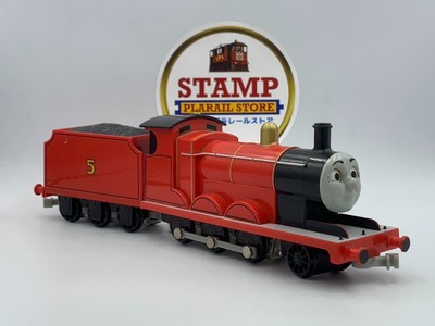 Tomy Trackmaster Plarail Diapet James the Red Engine | eBay