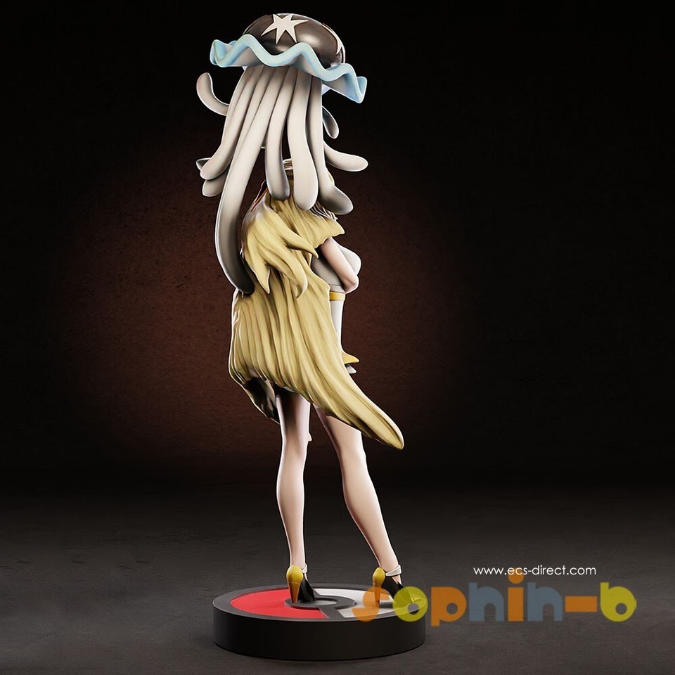 Lusamine Nihilego NSFW Resin 1:4 Model Kit Unpainted 3d Print GK Statue ...