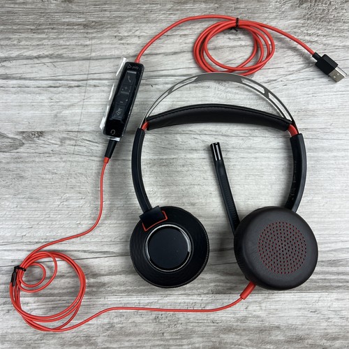 Poly Plantronics 207576-01 Blackwire 5220 Series C5220 USB-A Headset ...