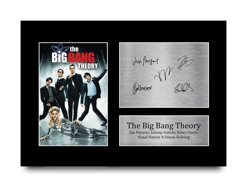 Jim Parsons + Cast Signed Autograph A4 Poster Print Gift for Big Bang ...