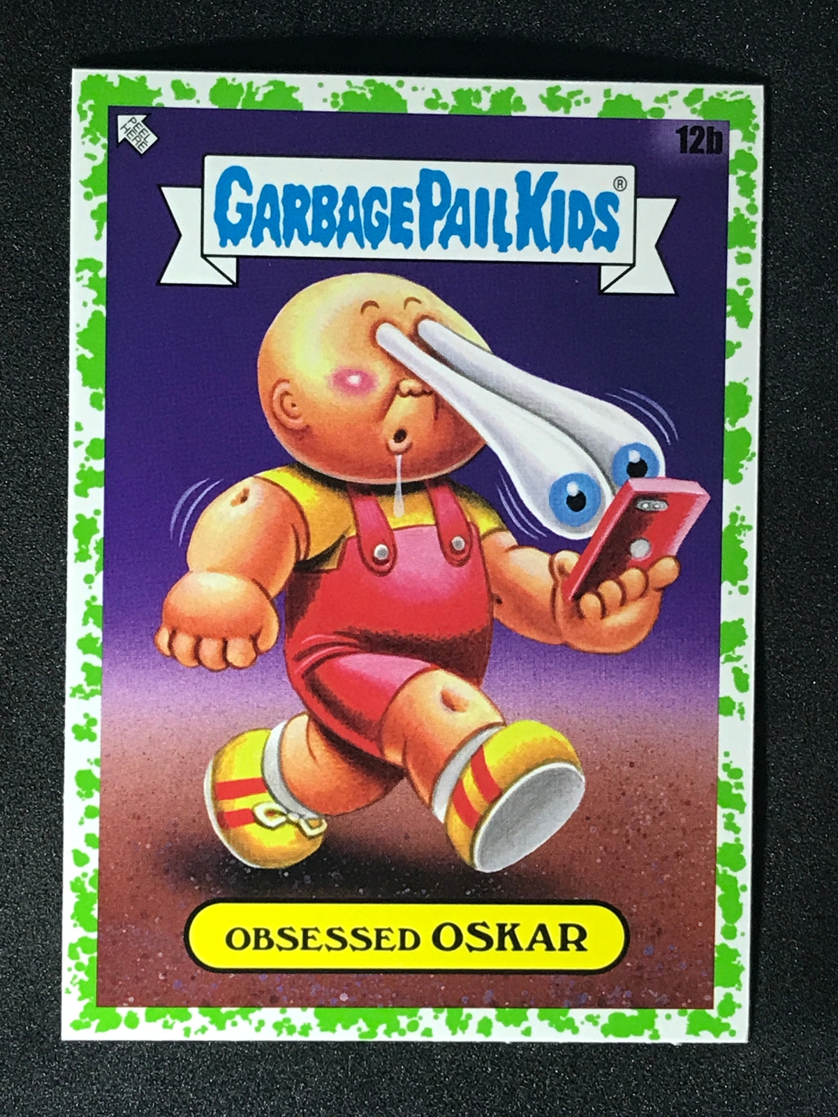 2024 Topps GPK Kids At Play Booger Green #12b OBSESSED OSKAR | eBay