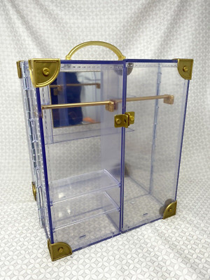 Rainbow High Clear Acrylic Empty Deluxe Storage Closet Plastic Case | eBay